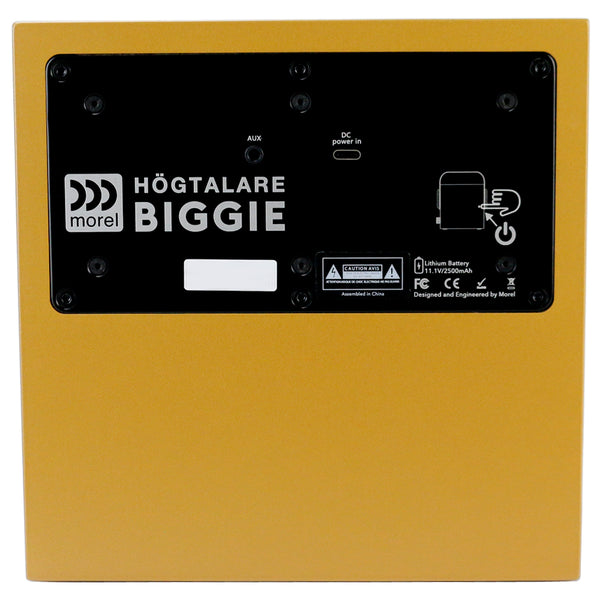 Morel Biggie - Golden Glow - Home Audio Bluetooth Wireless Speaker ...