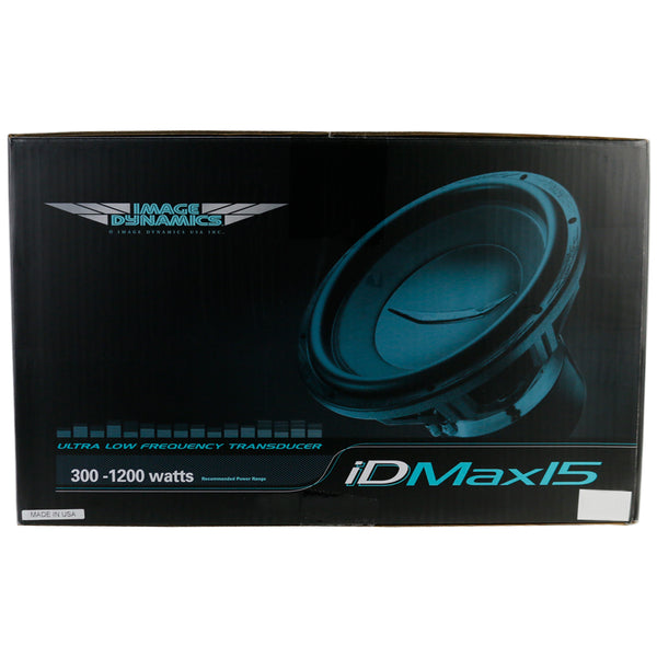 Image Dynamics IDMAX15D2 v4 IDMAX Series 15" Dual 2-Ohm Subwoofer ...